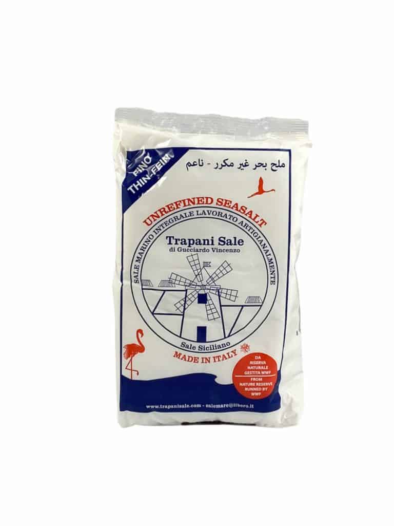 Sicilian Artisan Sea Salt Fine 1kg - Lario